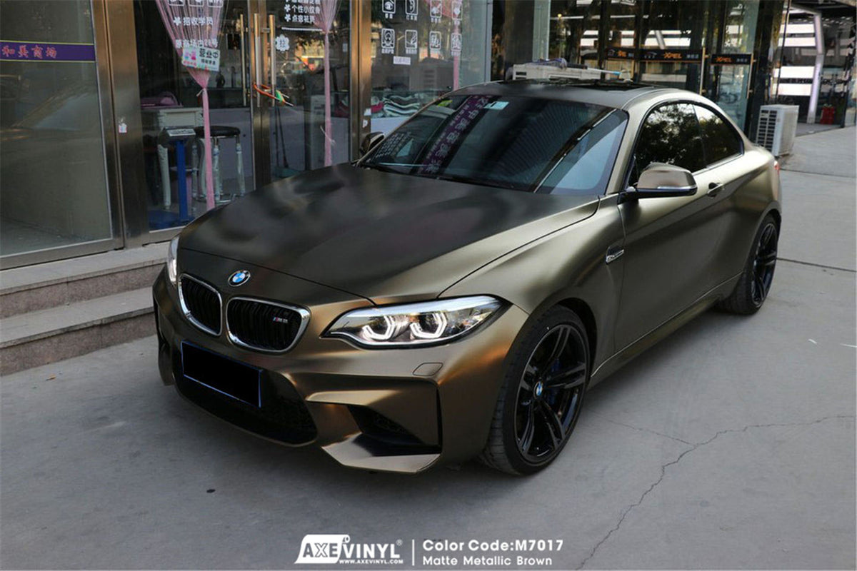 Matte Metallic Brown Vinyl – AXEVINYL