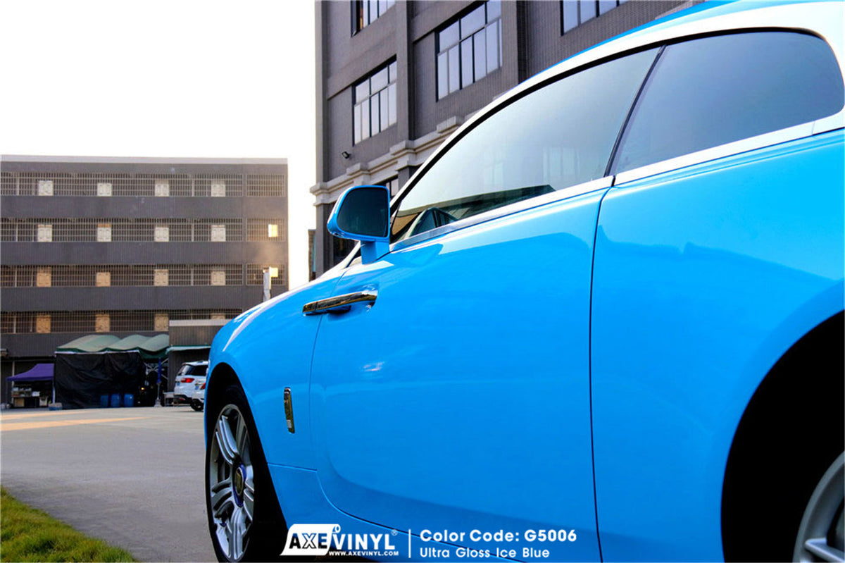 Ultra Gloss Ice Blue Vinyl – AXEVINYL