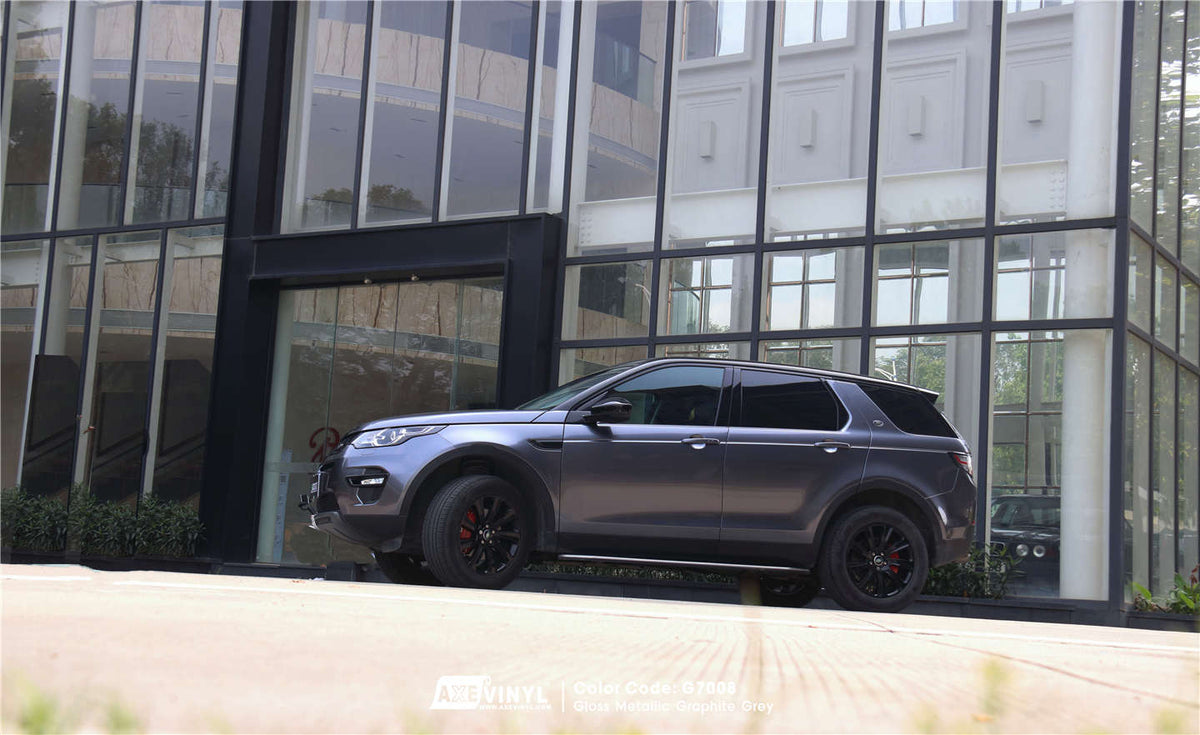 Gloss Metallic Graphite Grey Vinyl – AXEVINYL