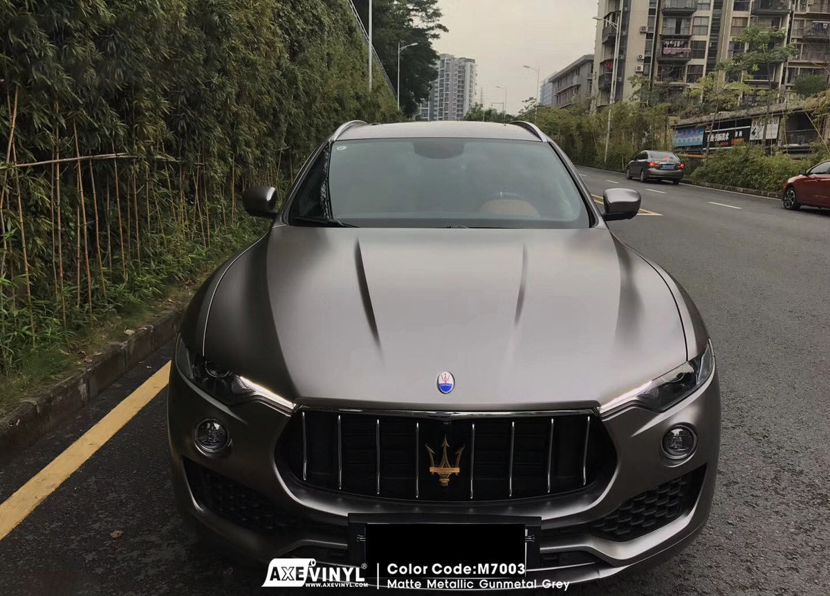 Matte Metallic Gunmetal Grey Vinyl – AXEVINYL