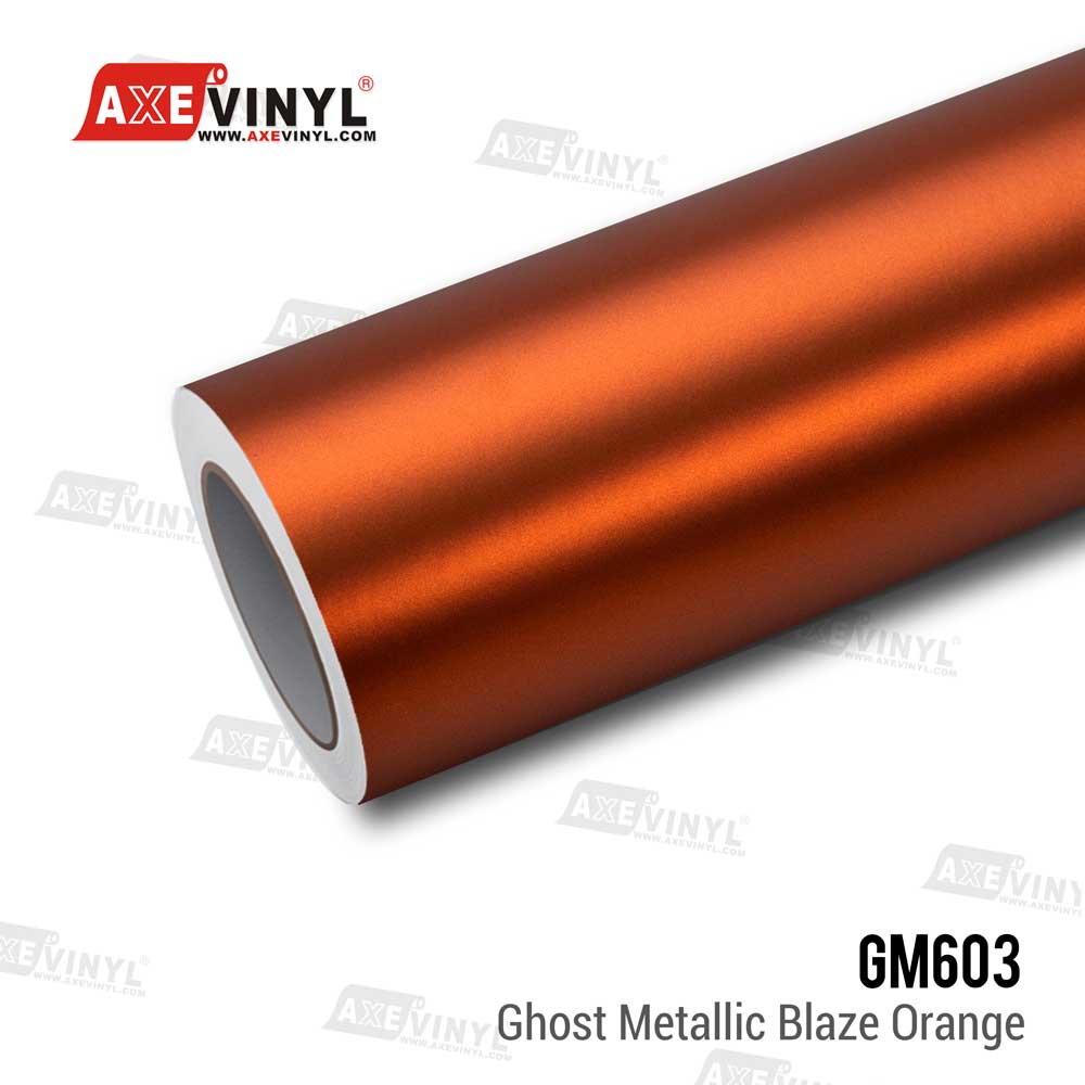 Ghost Metallic Blaze Orange Vinyl – AXEVINYL