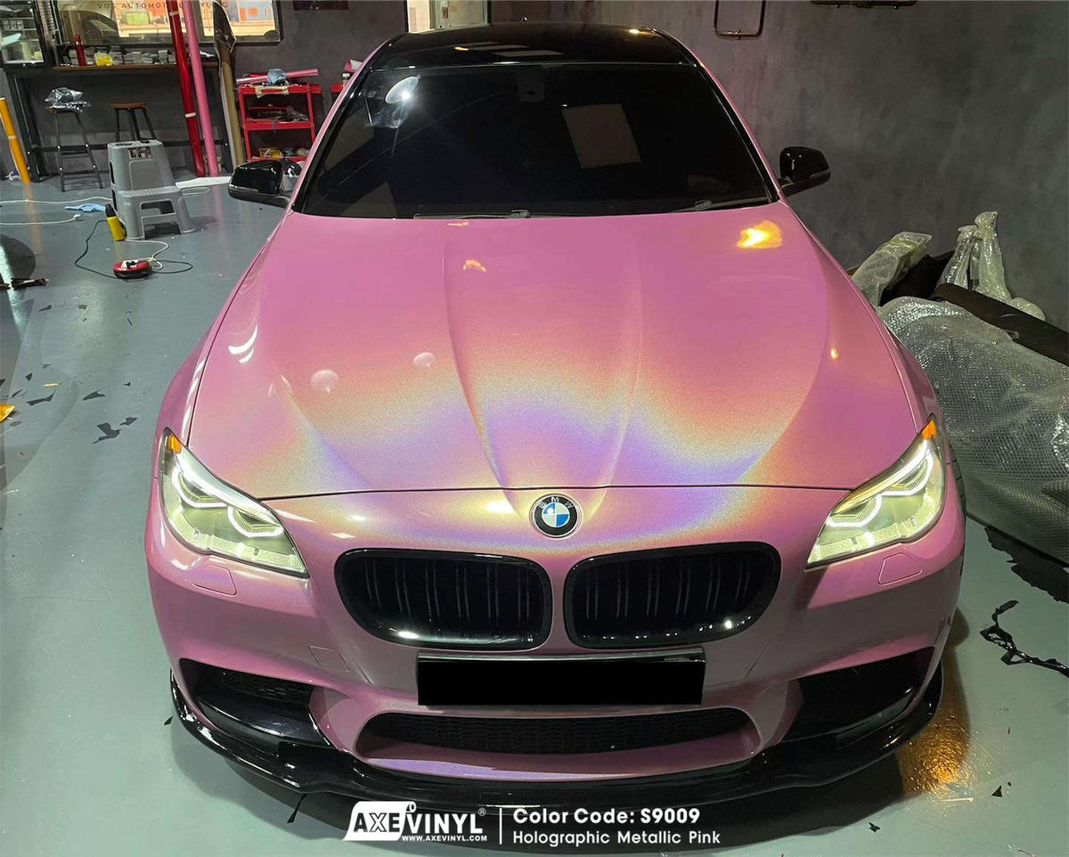 Gloss Holographic Pink Vinyl – AXEVINYL