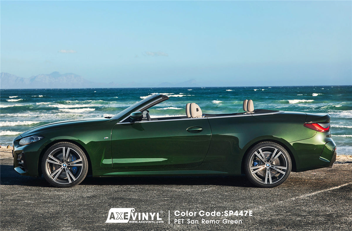 PET San Remo Green Vinyl – AXEVINYL